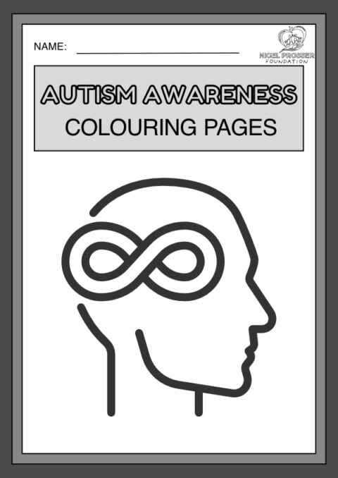 Autism Awareness Cover Page Stimming Colouring Page Rocking Colouring ...